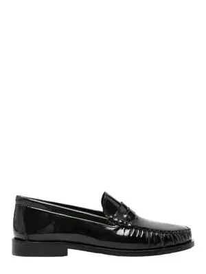 AEYDĒ Patent Leather Loafers