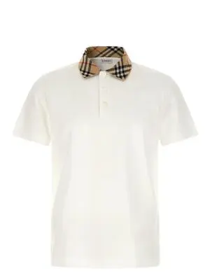 Burberry Evan' Polo Shirt - White