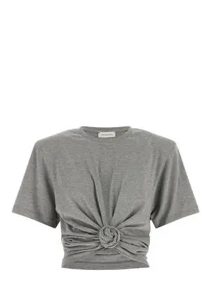 Magda Butrym '01' T-shirt Gray