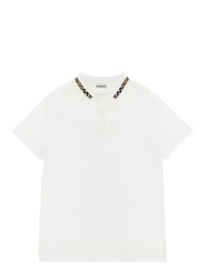 Burberry Johane' Polo Shirt - White