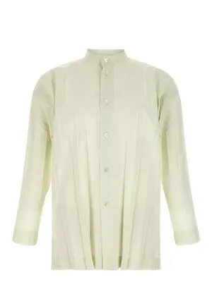 Issey Miyake Edge' Shirt - Green