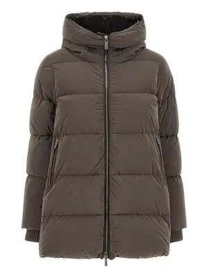 MOORER 'carinzia' Down Jacket Brown