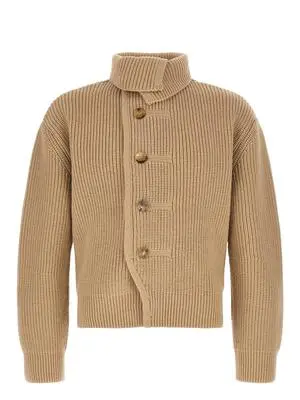 Dries Van Noten 'marino' Cardigan Beige
