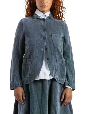 BERGFABEL Caryl Button-up Jacket - Blue