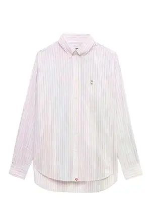 APEE™ BY *A BATHING APE® Baby Doppy Striped Cotton Shirt - Pink