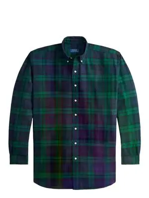 Polo Ralph Lauren Plaid Oxford Shirt - Blue
