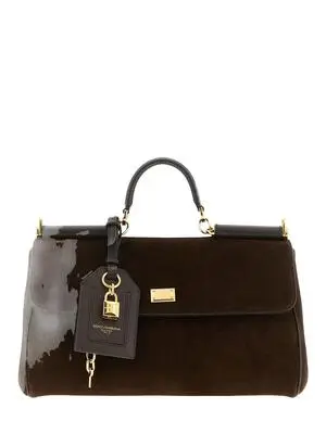 Dolce & Gabbana DOLCE & GABBANA My Sicily Handbag Brown