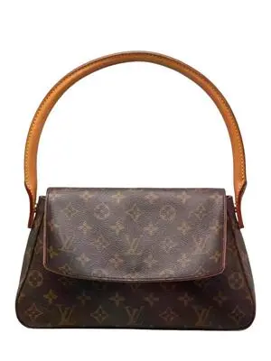 LOUIS VUITTON 2001 Monogram Mini Looping Shoulder Bag