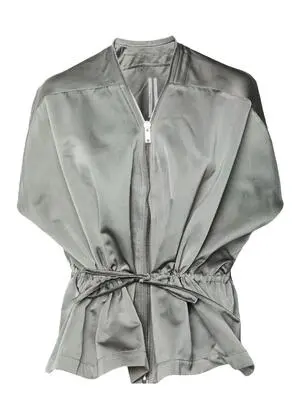 Rick Owens Sail Drawstring Jacket Green