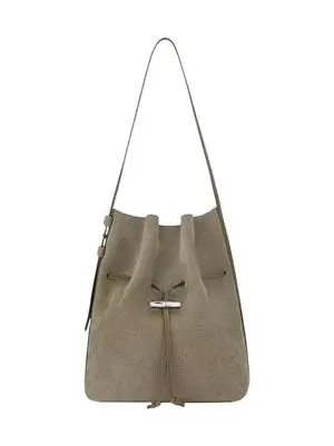 Longchamp Le Roseau Shoulder Bag Neutrals