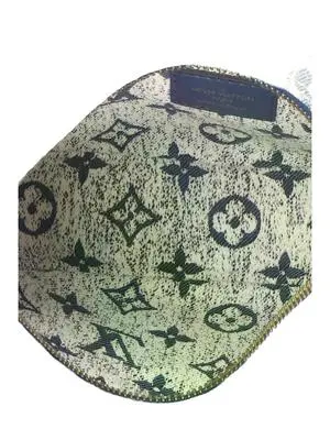 LOUIS VUITTON Loop Handbag Monogram Jacquard Denim Hobo Bag - Blue