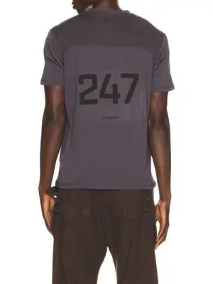 247 BY REPRESENT Numbers Tee In Grey - Graphene