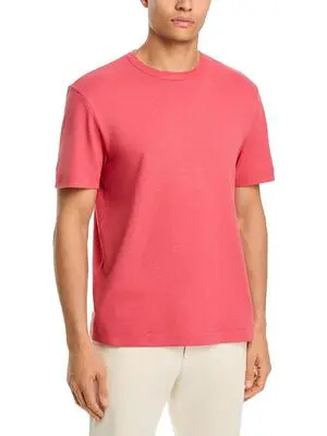 BOSS H-taut Stripe Crewneck T-shirt - Medium Red