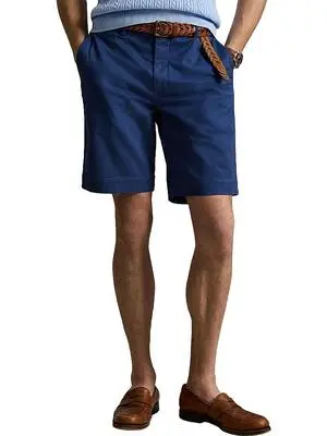 Polo Ralph Lauren Greenwich 9 Classic Fit Chino Shorts - Blue