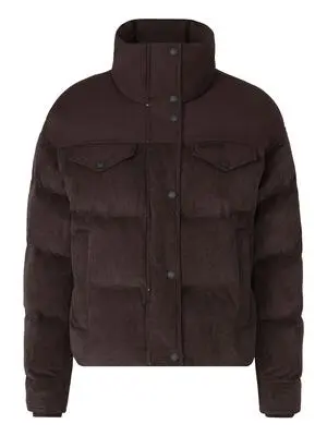 Mackage Brigit Corduroy Down Jacket - Coffee