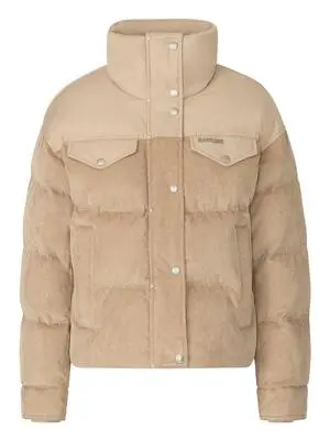Mackage Brigit Corduroy Down Jacket - Light Camel