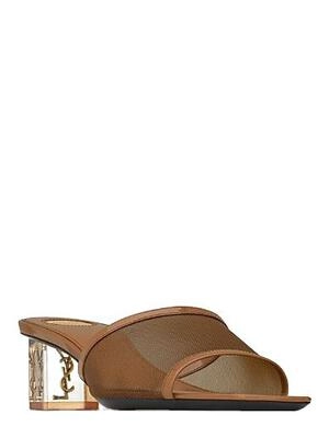 Saint Laurent Sip Mule Sandals - Phard