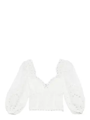 Charo Ruiz Ibiza Bass Lace Top - Multicolor