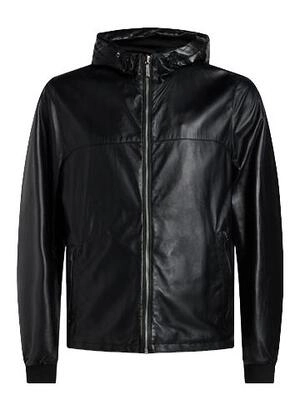 MOORER Jacket Size Ovine Leather - Black