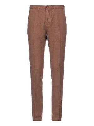 HARMONT & BLAINE Pants Size Linen - Light Brown