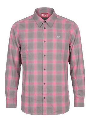 DIESEL® Shirt Size Cotton, Rayon - Grey