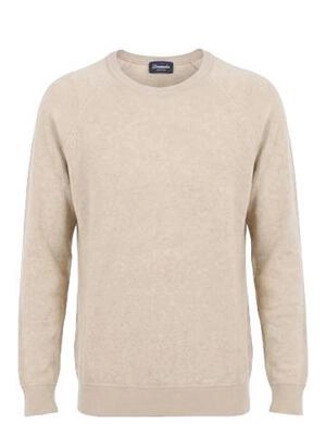 DRUMOHR Man Sweater Beige Size 38 Cashmere Beige