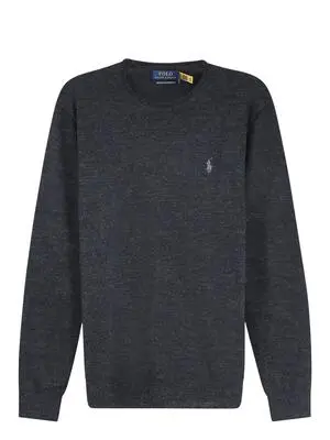 Polo Ralph Lauren Pony Embroidered Jumper - Grey