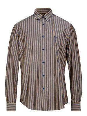 HARMONT & BLAINE Shirt Size Cotton - Grey