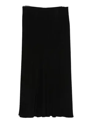 THE ROW Bakura Silk Skirt - Black