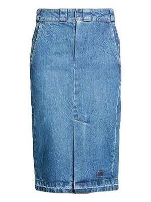 MAISON MARGIELA Denim Skirt Size Cotton - Blue