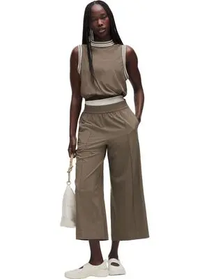 Lululemon Breezily Mid-rise Cropped Pant - Nomad
