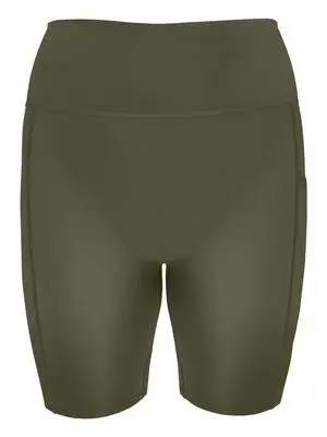 FOXIES Ultra Comfy Shorts With Built-in Undies Zero Vpl., Stylish Coverage Olive - Green