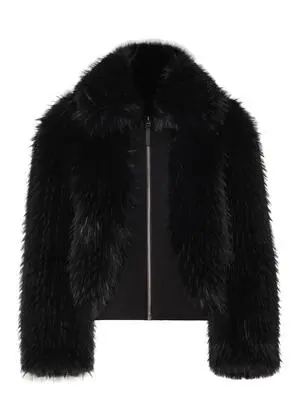 Mackage Nanny Faux-fur Jacket - Black