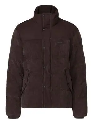 Mackage Everett Corduroy Down Jacket - Coffee