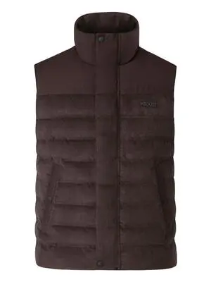 Mackage Brody-cdy Down Quilted Vest - Coffee