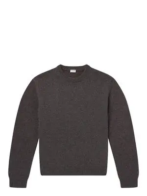 TOTEME Camel Hair Knit Sweater - Brown