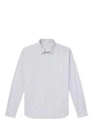 TOTÊME Striped Cotton-Poplin Shirt