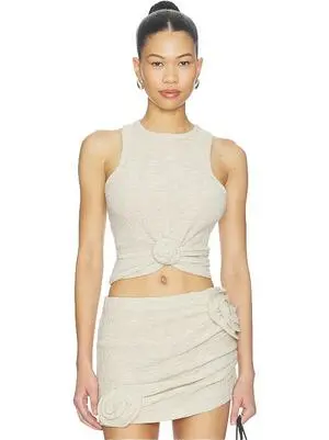 Magda Butrym Sleeveless Tank Top - Beige