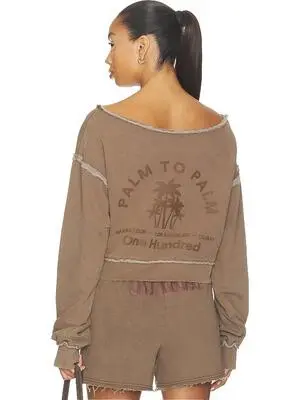 SWK SWK Cropped Sweater