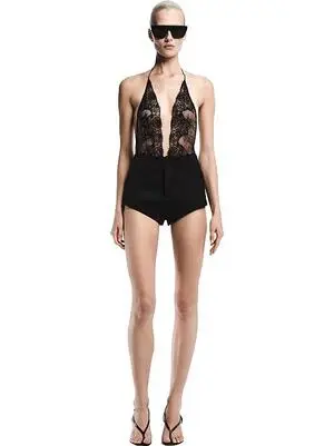 Revolve Revolve Los Angeles Delille Tailored Hot Short In Black. Black