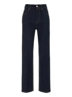Victoria Beckham VICTORIA BECKHAM Stretch Denim Julia Jeans Blue