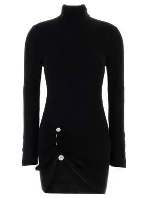 Giuseppe Di Morabito Wool Mini Dress - Black