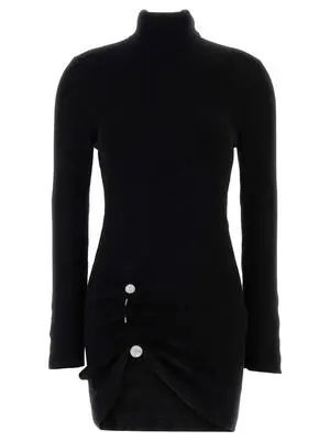 Giuseppe Di Morabito Wool Mini Dress - Black