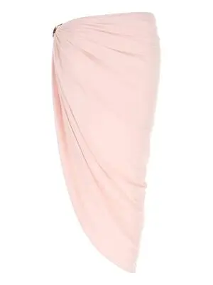 Sportmax Stretch Crepe Licenza Skirt - Pink
