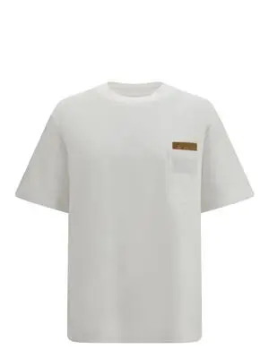 Bottega Veneta Pima Cotton Jersey T-shirt - White