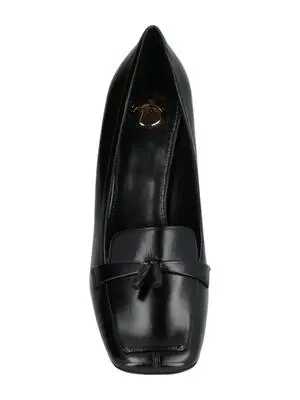 Saint Laurent Square Toe Loafers - Black