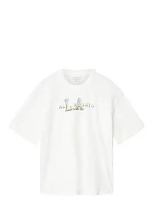 ALLSAINTS Short-sleeved Printed T-shirt - White