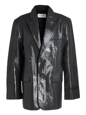 MAISON MARGIELA Double-breasted Blazer - Black