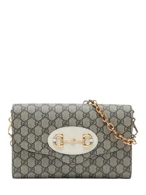 Gucci Horsebit 1955 Shoulder Bag Gray