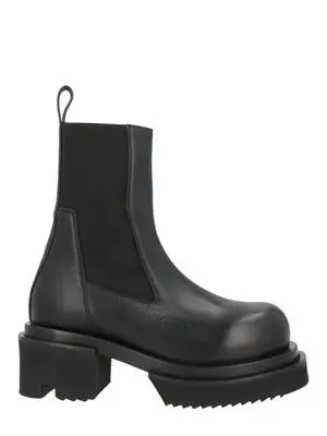 Rick Owens Chunky-soled Ankle Boots - Black